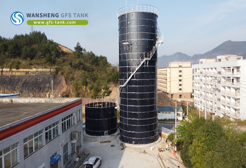Sludge Water Holding Tanks, Bolted Steel Water Storage Tanks Large Volume
