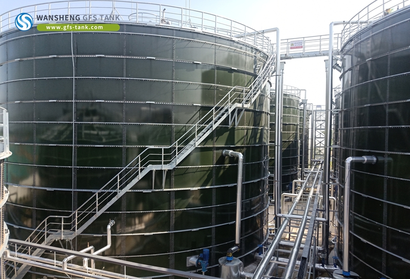 200m3-10000m3 Biogas Digester Anaerobic Digester for a Sewage Plant GLS ...
